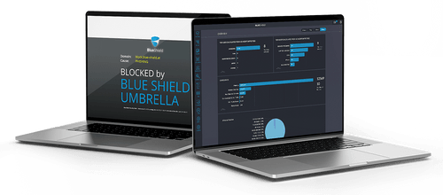 Blue Shield Umbrella